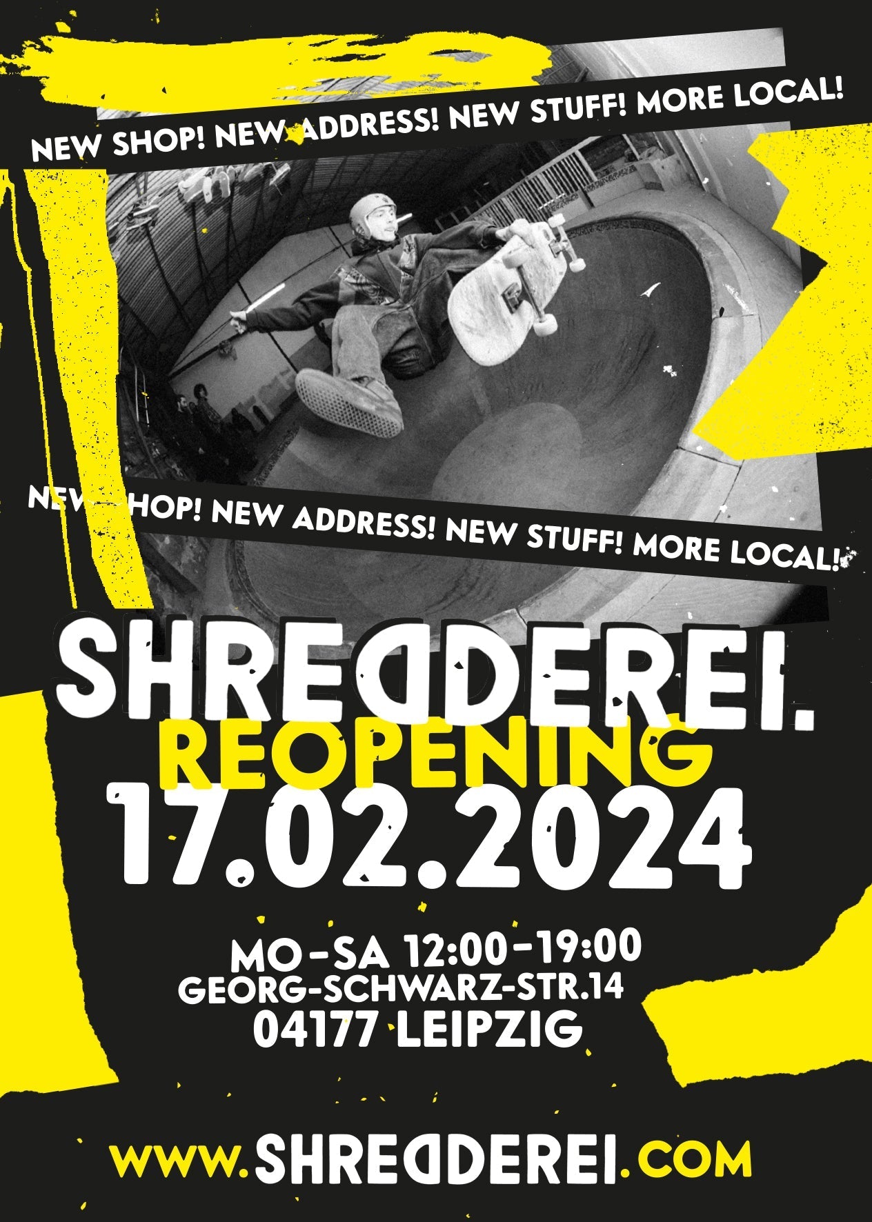 17.02.2024 - SHOP REOPENING – SHREDDEREI.